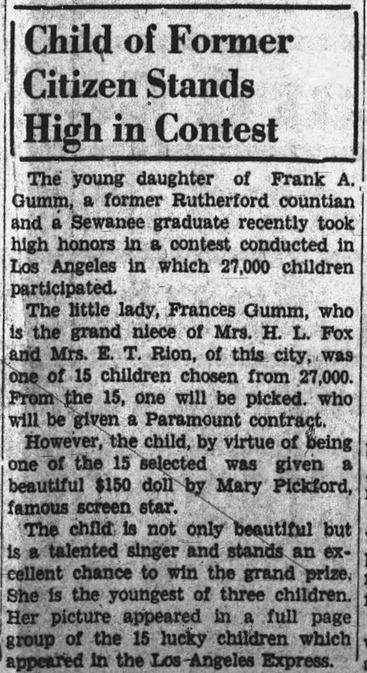 On This Day In Judy Garland’s Life And Career – March 27 – Judy Garland ...